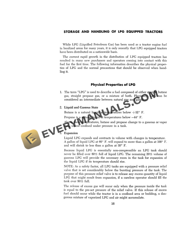 Case 500B, 600B Tractor Operator Manual 9-92171 PDF