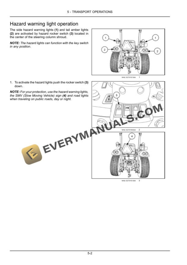 Case Farmall 30C, 35C Compact Tractor Operator Manual 47578253 PDF