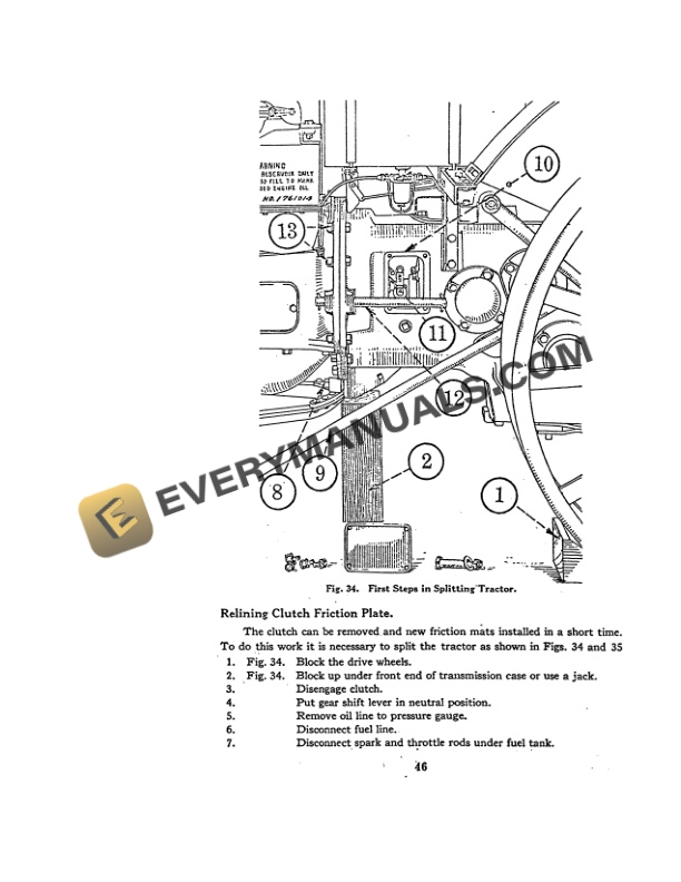 Case Model L Tractor Operator Manual 5215 PDF